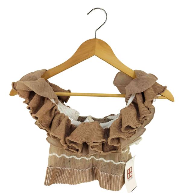 USED古着(ユーズドフルギ) {{NADIA WIRE}} Ruffle TOP レディース JPN：1 【中古】【ブランド古着バズストア】