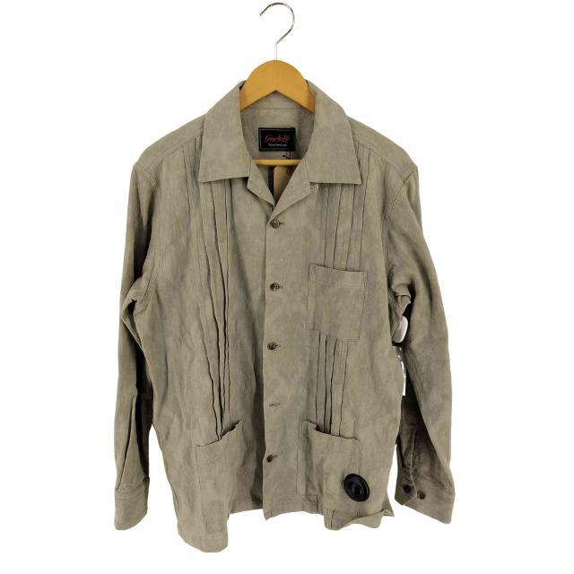 GANGSTERVILLE(ギャングスタビル) L/S GUAYABERA SHIRTS メンズ import：M 【中古】【ブランド古着バズストア】