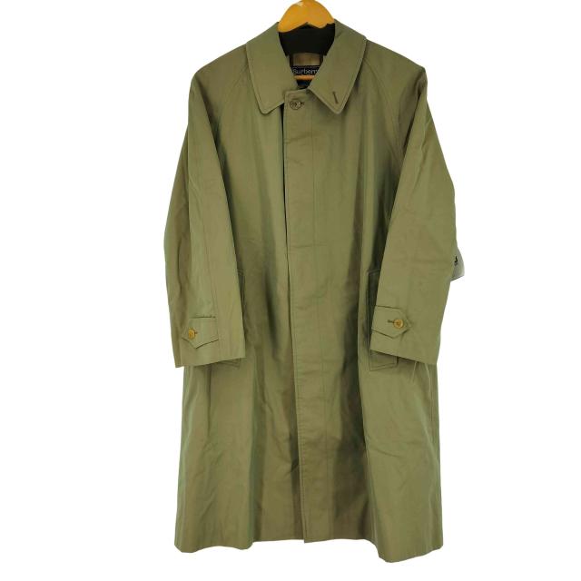 BURBERRYS(バーバリーズ) 裏地ノバチェック 玉虫 ステンカラーコート メンズ 表記無 【中古】【ブランド古着バズストア】