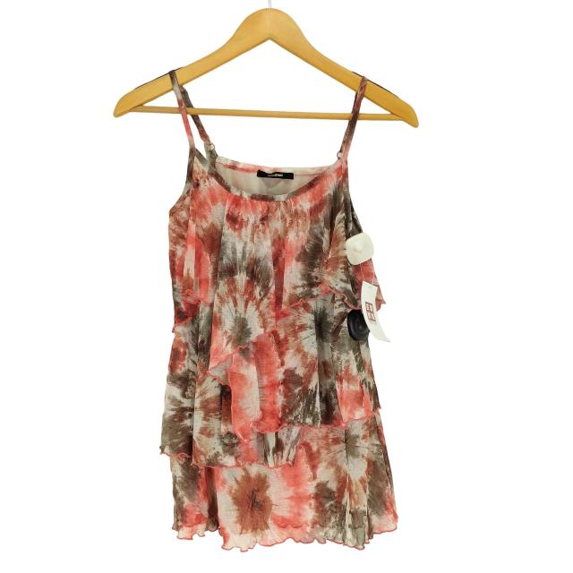 TORNADO MART(トルネードマート) 00S ムラ染 フリル キャミソール レディース 表記無 【中古】【ブランド古着バズストア】