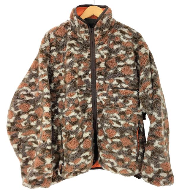 KEboz(ケボズ) 25AW CAMO BOA / NYLON REVERSIBLE JACKET カモ ボア ナイロン リバーシブル ジャケット メンズ JPN：L 【中古】【ブランド古着バズストア】