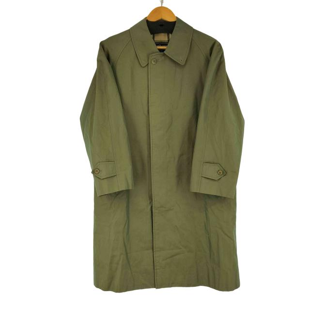 BURBERRYS(バーバリーズ) 裏地ノバチェック 玉虫 ステンカラーコート メンズ 表記無 【中古】【ブランド古着バズストア】