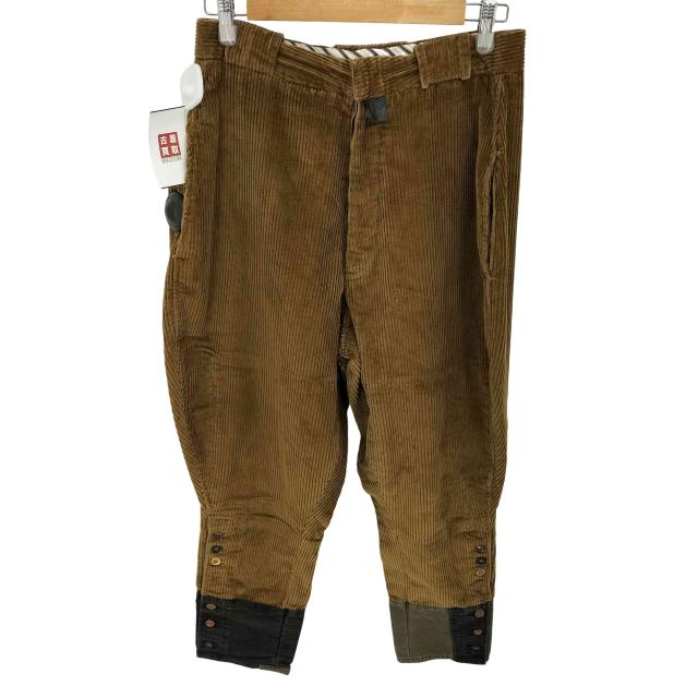 MARITHE FRANCOIS GIRBAUD(マリテフランソワジルボー) 70S イタリア製 太畝 コーデュロイジョッパーズパンツ メンズ  EUR46【中古】【ブランド古着バズストア】
