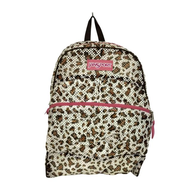 JanSport(ジャンスポーツ) レオパード メッシュ バックパック メンズ 表記無 【中古】【ブランド古着バズストア】