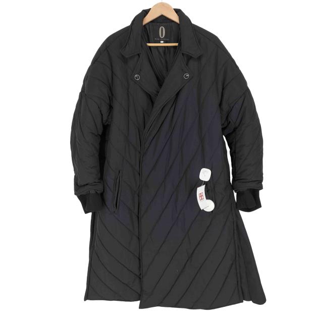 USED古着(ユーズドフルギ) {{ON O FF by TTAGGG}} ベストレイヤードオーバーサイズ中綿コート import メンズ  S【中古】【ブランド古着バズストア】