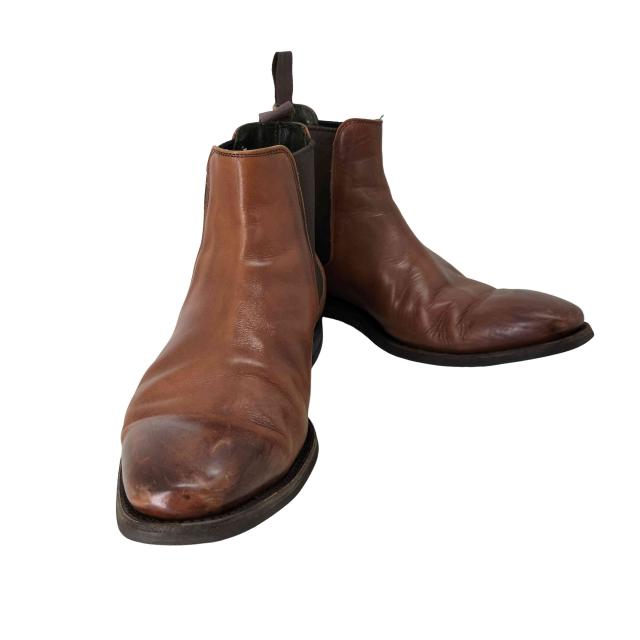 USED古着(ユーズドフルギ) {{JOSEPH CHEANEY}} サイドゴアレザーブーツ メンズ  8【中古】【ブランド古着バズストア】