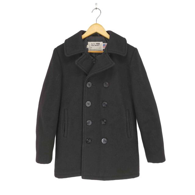 Schott(ショット) U.S.740N PEA JACKET ピーコート メンズ  34【中古】【ブランド古着バズストア】