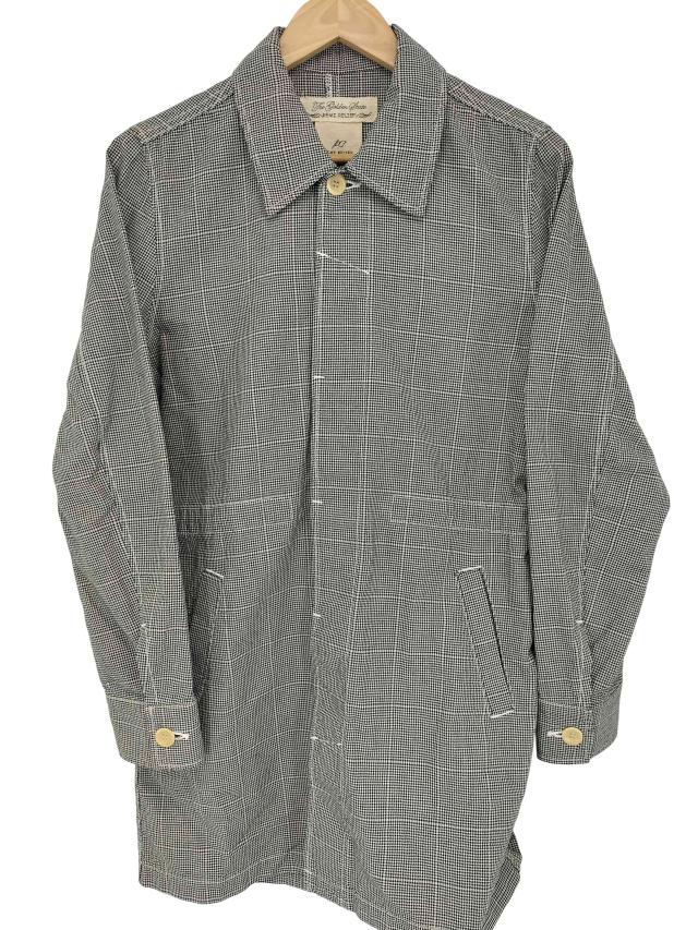 REMI RELIEF(レミレリーフ) 千鳥格子 ステンカラーコート メンズ JPN：S 【中古】【ブランド古着バズストア】
