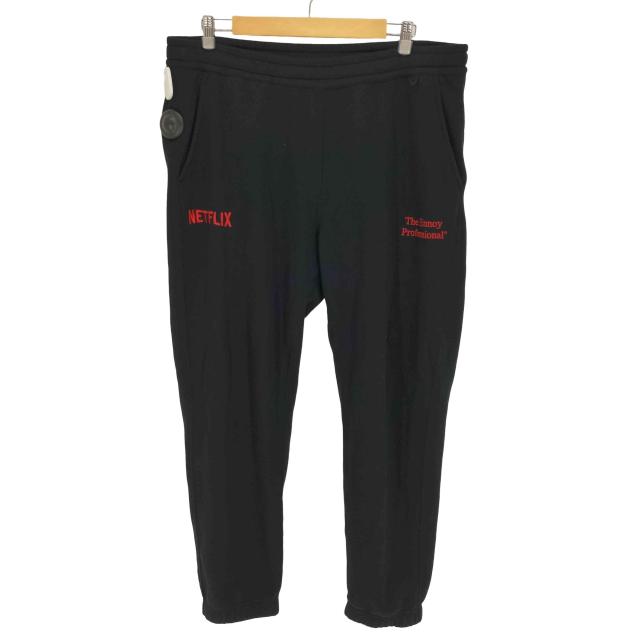 The Ennoy Professional(ザエンノイプロフェッショナル) 23AW コラボ 裏起毛 ロゴ刺繍 スウェット パンツ メンズ  XXL【中古】【ブランド古着バズストア】