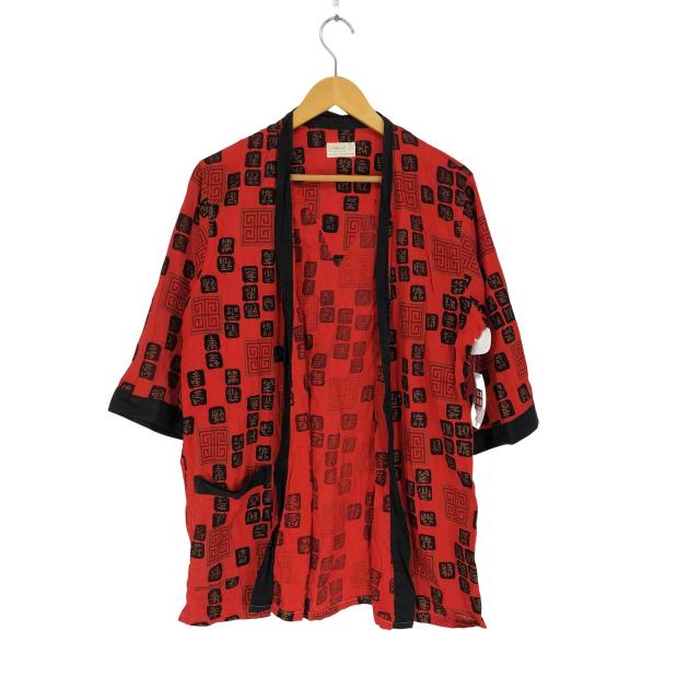 BRENT(ブレント) 60~70S 中華文様柄 コットンガウン メンズ  34-36【中古】【ブランド古着バズストア】