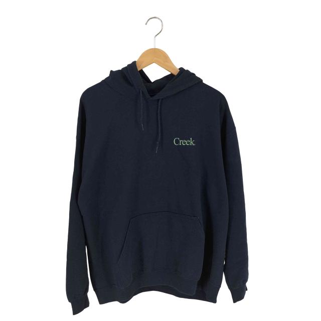 creek anglers device(クリークアングラーズデバイス) ロゴ 両面プリント パーカー メンズ JPN：L 【中古】【ブランド古着バズストア】