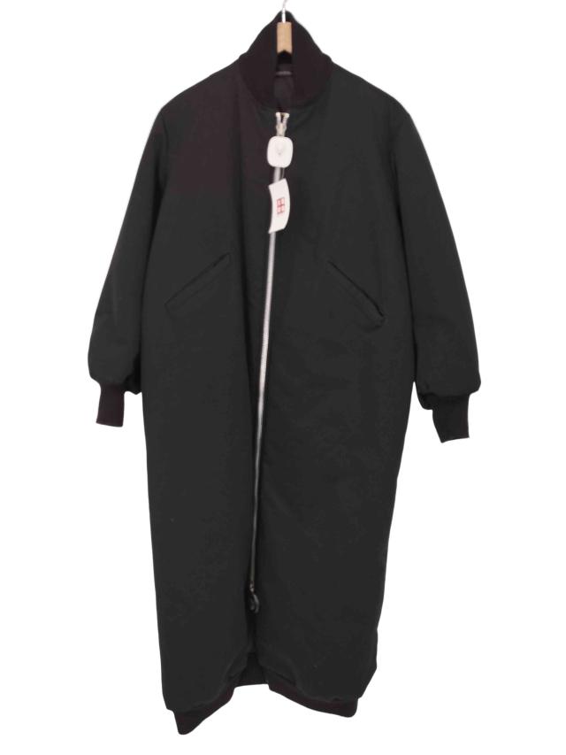 Yohji Yamamoto(ヨウジヤマモト) 02AW Oversize Flight Long Jacket Bomber Coat レディース  2【中古】【ブランド古着バズストア】