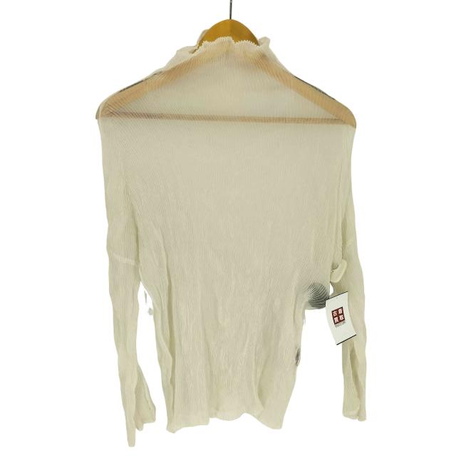 ISSEY MIYAKE(イッセイミヤケ) 90S 97SS 銀タグ シアープリーツ カットソー レディース JPN：M 【中古】【ブランド古着バズストア】