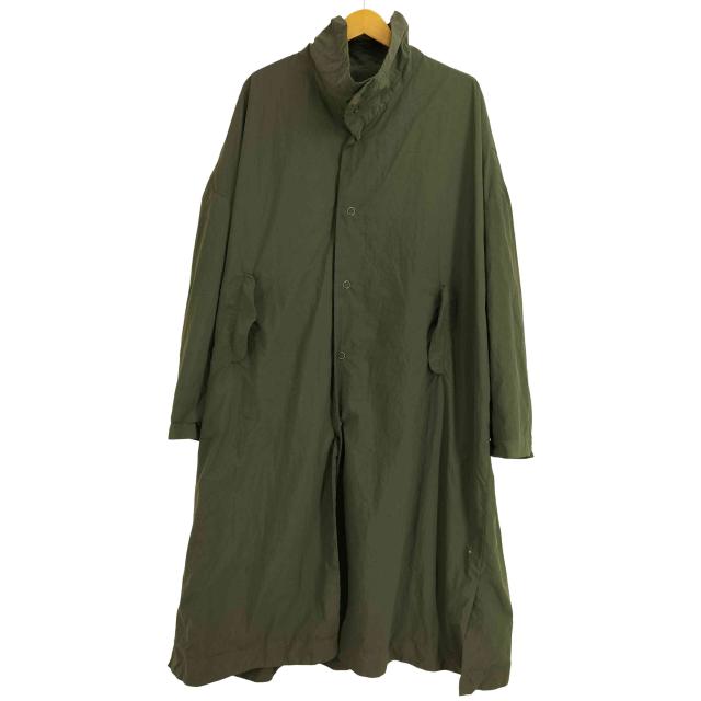FIRMUM(フィルマム) ナイロンタッサーガーメントダイスタンドカラーリバーシブルコート メンズ  M【中古】【ブランド古着バズストア】