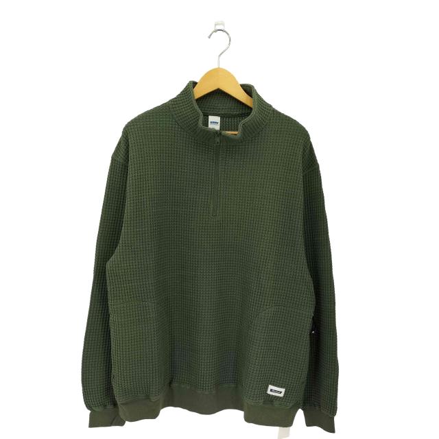 RADIALL(ラディアル) BIG WAFFLE - HALF ZIP SWEATSHIRT ハーフジップスウェット メンズ JPN：L 【中古】【ブランド古着バズストア】