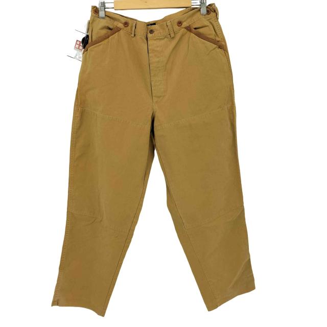 Polo by RALPH LAUREN(ポロバイラルフローレン) 80S~90S MADE IN USA ダブルニー トラウザー メンズ  36/32【中古】【ブランド古着バズストア】