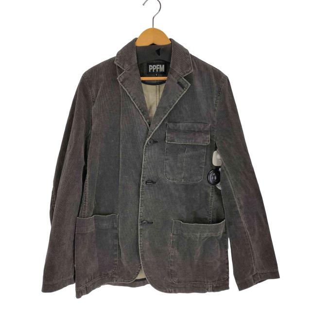 PPFM(ピーピーエフエム) 00s コーティング加工 テーラードジャケット メンズ JPN：M 【中古】【ブランド古着バズストア】