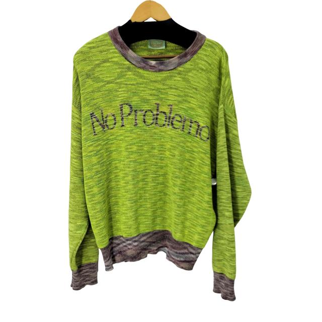 ARIES(アリーズ) REVERSE PROBLEMO LILAC SPACE DYE K メンズ JPN：S 【中古】【ブランド古着バズストア】