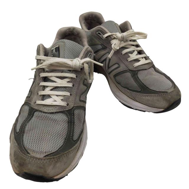 NEW BALANCE(ニューバランス) USA製 990v5 Gray  メンズ JPN：28 【中古】【ブランド古着バズストア】