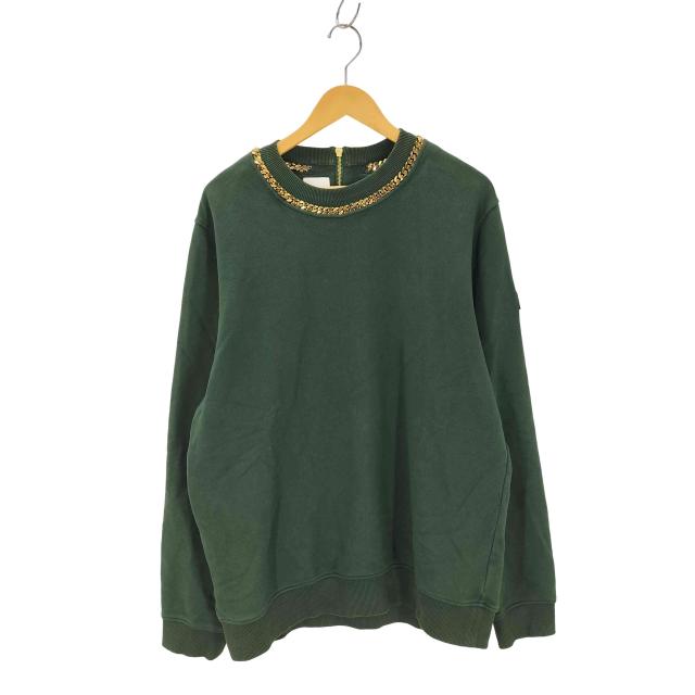 BURBERRY(バーバリー) Chain Detail Cotton Sweatshirt チェーンネックスウェット メンズ 表記無 【中古】【ブランド古着バズストア】