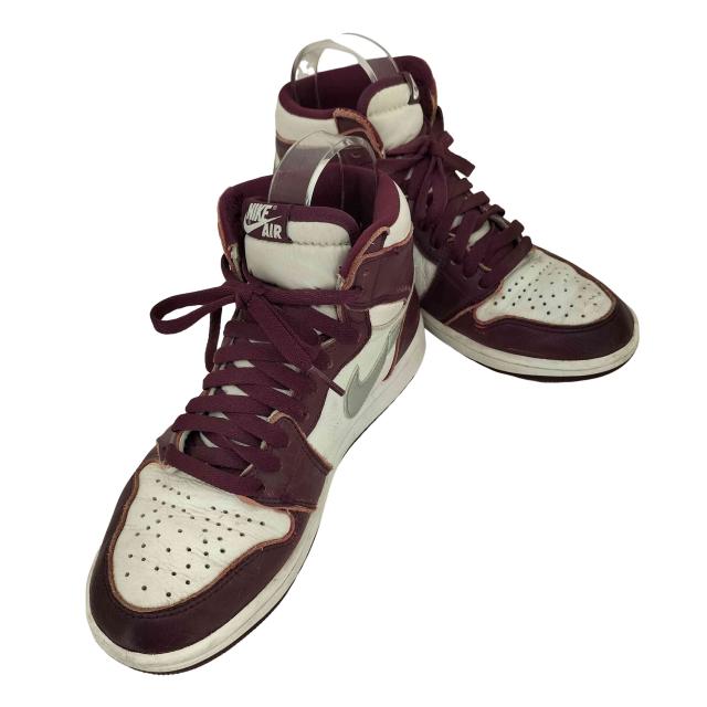 JORDAN BRAND(ジョーダンブランド) Air Jordan 1 High OG Bordeaux エアジョーダン1 ボルドー ハイカットスニーカー レディース  25.5cm【中古】【ブランド古着バズストア】