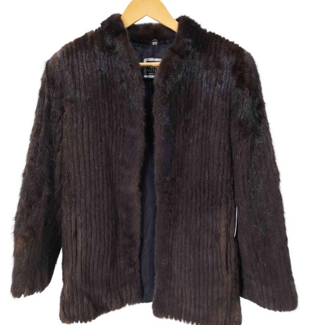 SAGA MINK(サガミンク) ミンクファージャケット レディース JPN：11号 【中古】【ブランド古着バズストア】