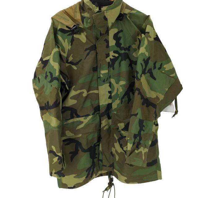 U.S. ARMY(ユーエスアーミー) 90S COLD WEATHER CAMOFLAGE TENNESSEE APPAREL CORP製 ECWCS 1st Generation 後期型 GORE-SEAM ウッ【中古】【ブランド古着バズストア】