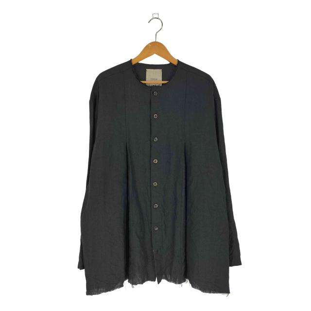 USED古着(ユーズドフルギ) ROGGYKEI  HEMP No Collar Shirt   メンズ JPN：S 【中古】【ブランド古着バズストア】