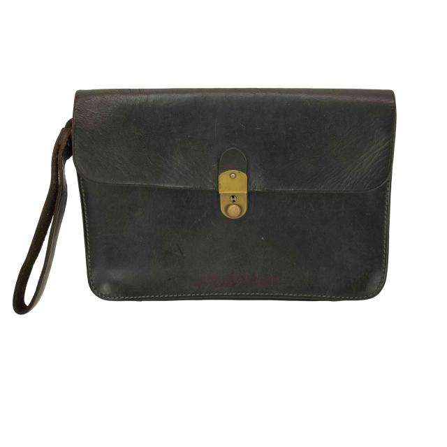 USED古着(ユーズドフルギ) 50S 茶芯 ホースハイド ハンドバッグ メンズ 表記無 【中古】【ブランド古着バズストア】