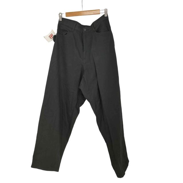 LAD MUSICIAN(ラッドミュージシャン) TAPERED BAGGY PANTS BLACK バギーパンツ メンズ JPN：44 【中古】【ブランド古着バズストア】