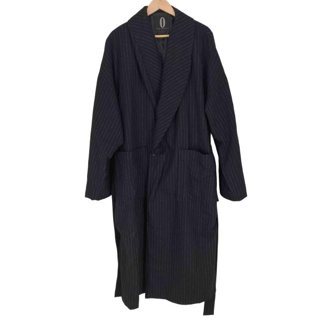 USED古着(ユーズドフルギ) {{ON O FF by TTAGGG}} ウール混 ストライプコート import メンズ import：M 【中古】【ブランド古着バズストア】