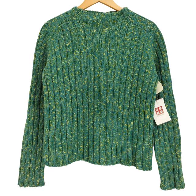 Jean Paul GAULTIER CLASSIQUE(ジャンポールゴルチエクラシック) コットンウール混 ミックスカラーハイネックニット レディース EUR：40 【中古】【ブランド古着バズストア】