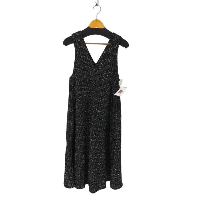 BEARDSLEY(ビアズリー) ツイードフレアーワンピース レディース JPN：0 【中古】【ブランド古着バズストア】