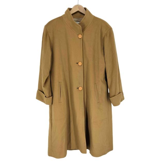 USED古着(ユーズドフルギ) カシミヤ100 スタンドカラーコート レディース  9AR【中古】【ブランド古着バズストア】