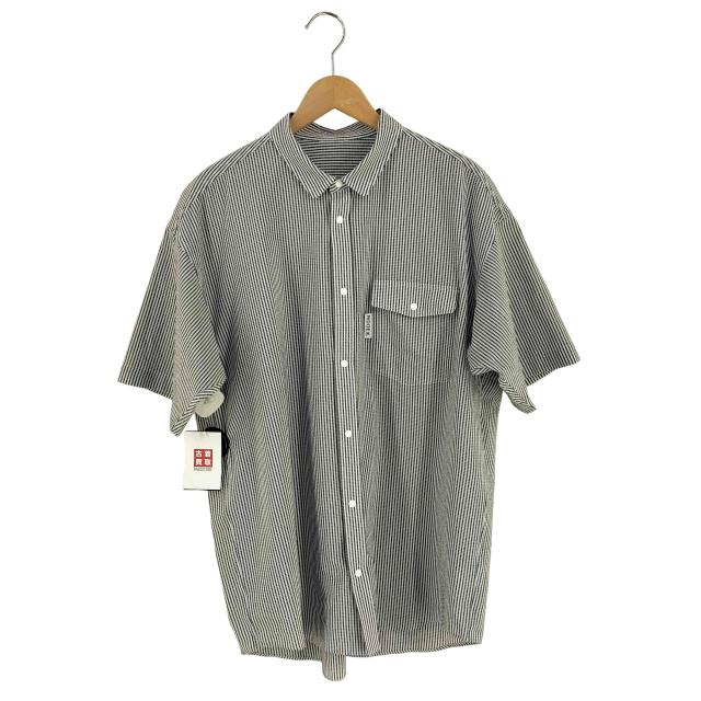 RIDGE MOUNTAIN GEAR(リッジマウンテンギア) Basic Short Sleeve Shirt Stripe メンズ import：XL 【中古】【ブランド古着バズストア】