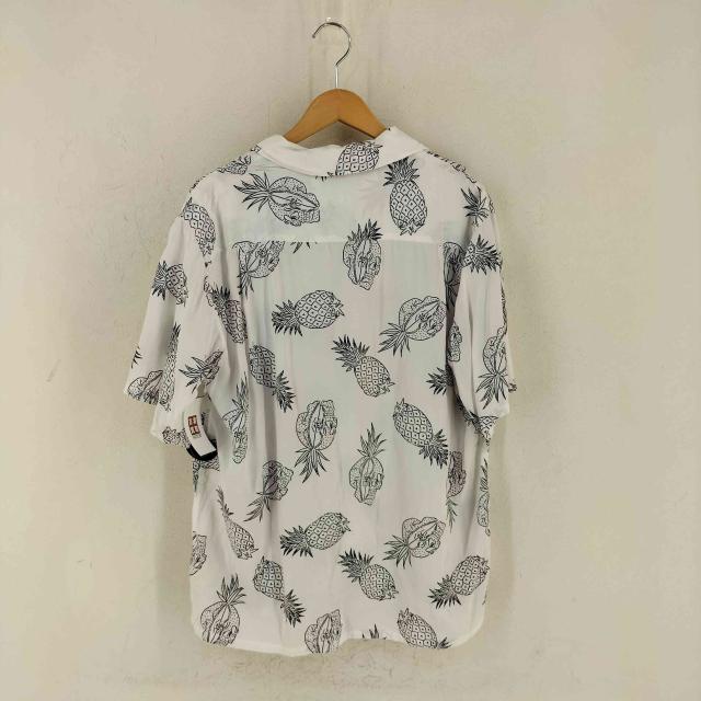 John UNDERCOVER(ジョンアンダーカバー) スカル パイナップル レーヨン