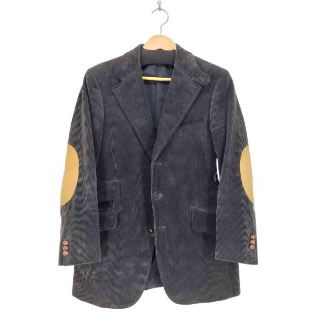 Polo by RALPH LAUREN(ポロバイラルフローレン) クルミボタン 太畝コーデュロイ エルボーパッチ 3ボタン テーラードジャケット メンズ 表記無 【中古】【ブランド古着バズストア】