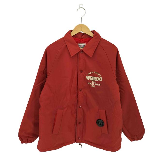 WEIRDO(ウィアード) SPUTNIKS LEATHER PHARAOH バックデザイン レザー ファラオジャケット メンズ  M【中古】【ブランド古着バズストア】