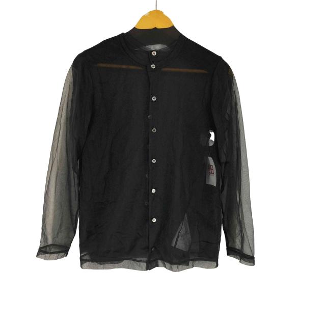 tao COMME des GARCONS(タオコムデギャルソン)  変形シアーレイヤードシャツ 光沢 レディース JPN：M 【中古】【ブランド古着バズストア】