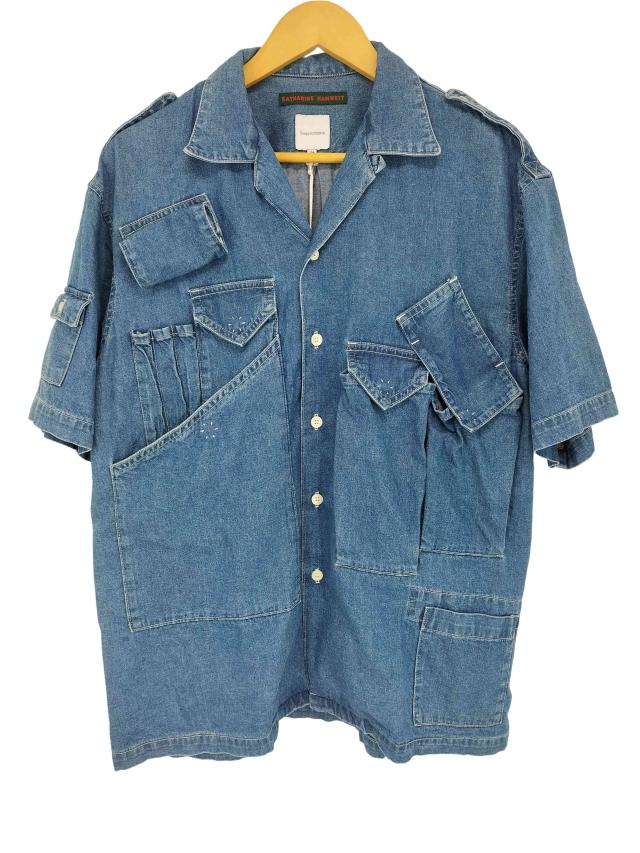 SASQUATCHfabrix.(サスクワァッチファブリックス) DENIM SHIRT メンズ JPN：M 【中古】【ブランド古着バズストア】