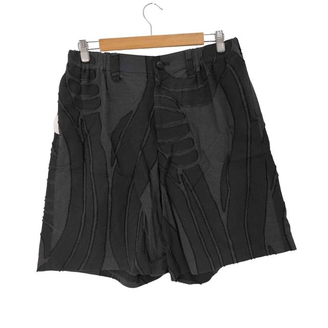 im ISSEY MIYAKE(アイムイッセイミヤケ) IM MEN / SCENES カットジャガード ハーフパンツ メンズ JPN：3 【中古】【ブランド古着バズストア】