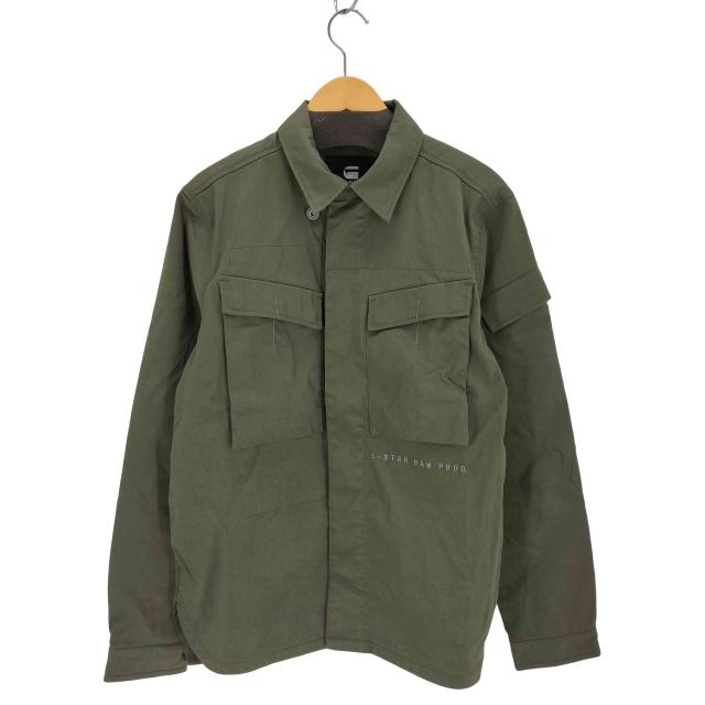 G-STAR RAW(ジースターロー) E Mysterious Overshirt メンズ import：M 【中古】【ブランド古着バズストア】