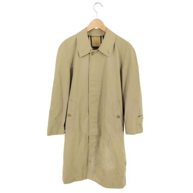BURBERRYS(バーバリーズ) イングランド製 ノバチェック ステンカラーコート メンズ 表記無 【中古】【ブランド古着バズストア】