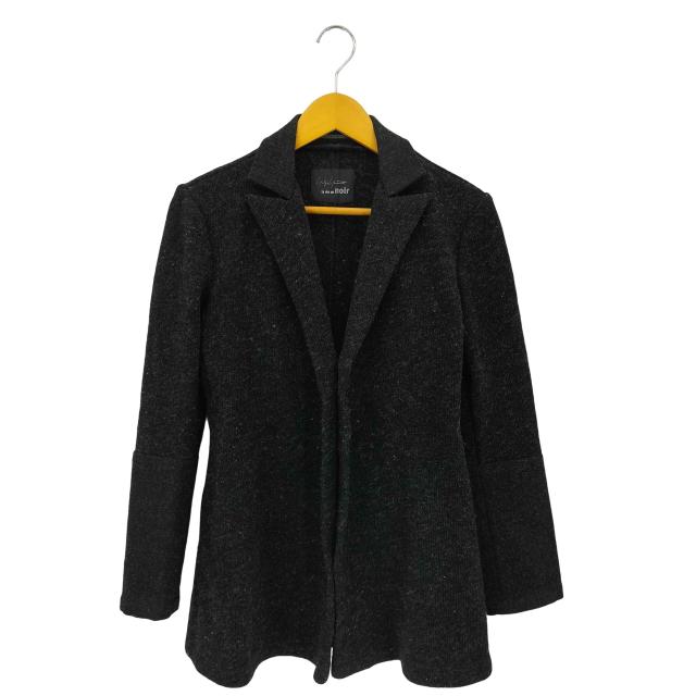 YOHJI YAMAMOTO+NOIR(ヨウジヤマモトプリュスノアール) La vie en noir ピークドラペル 3B ウールフェルトジャケット  レディース  1【中古】【ブランド古着バズストア】