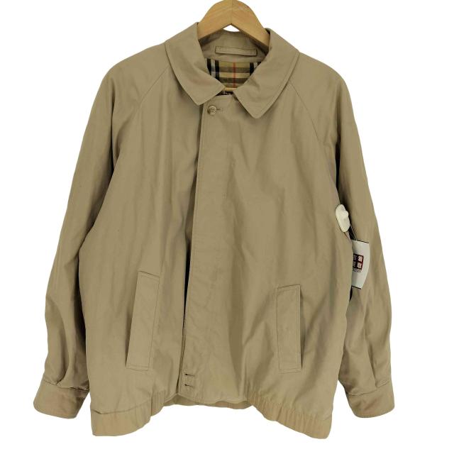 BURBERRYS(バーバリーズ) 70-80S 英国製 裏地ノバチェック 比翼ジップ 中綿 パテッド ジャケット メンズ 表記無 【中古】【ブランド古着バズストア】