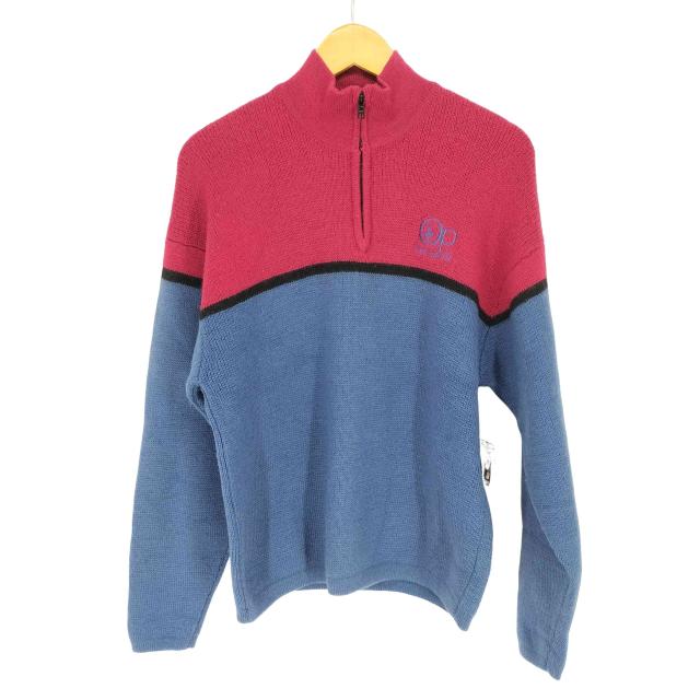 Ocean Pacific(オーシャンパシフィック) 90S バイカラーハーフジップニット メンズ  M【中古】【ブランド古着バズストア】