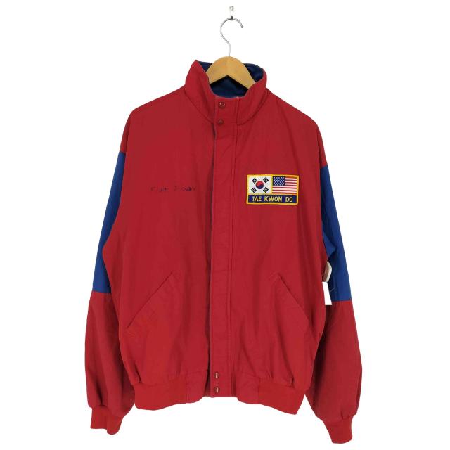 Dunbrooke(ダンブルック) TAE KWON DO ワッペンジップブルゾン メンズ  L【中古】【ブランド古着バズストア】