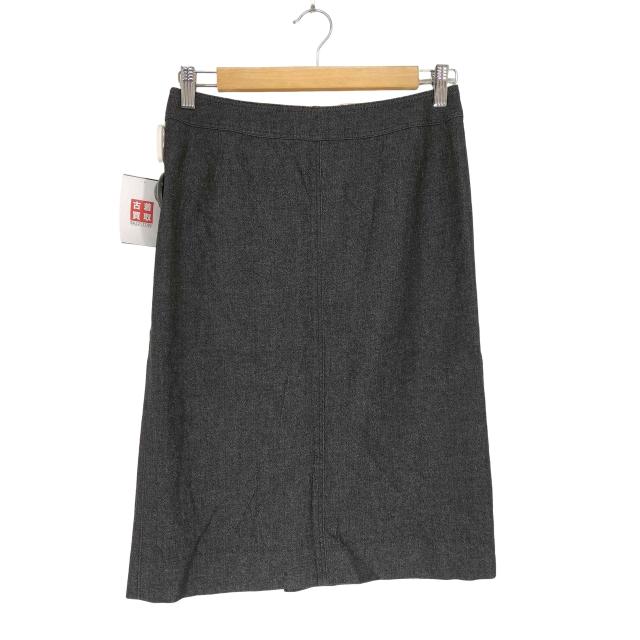 BURBERRY LONDON(バーバリーロンドン) バックスリットデニムスカート レディース  42【中古】【ブランド古着バズストア】