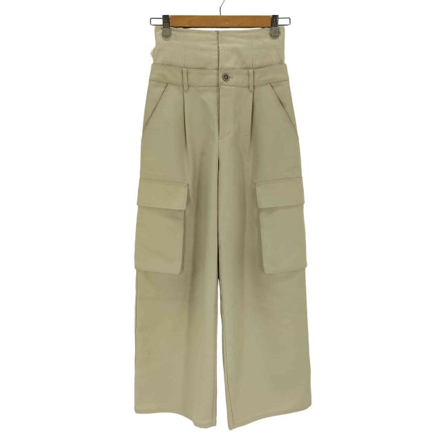 AMERI(アメリ) DENIM LIKE CORSET WORK PANTS レディース JPN：XS 【中古】【ブランド古着バズストア】