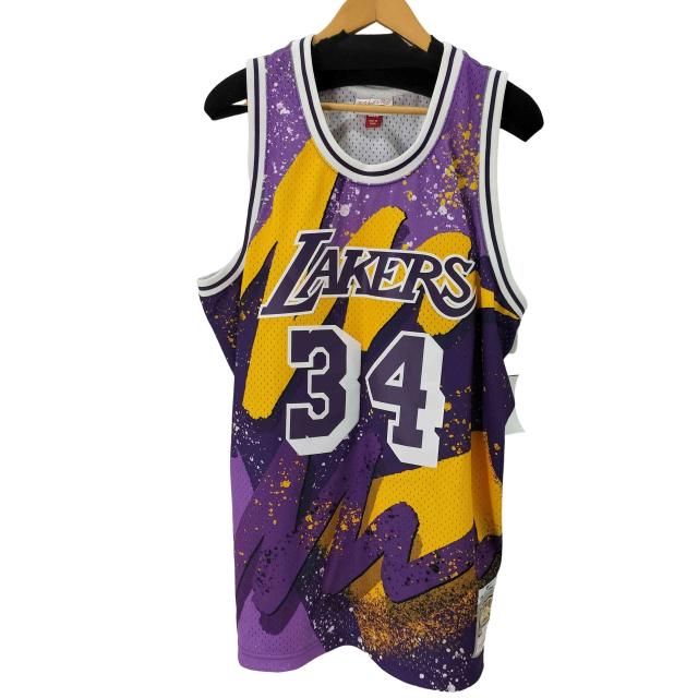 mitchell＆ness(ミッチェルアンドネス) ナンバリング ゲームシャツ 34 メンズ  2XL【中古】【ブランド古着バズストア】